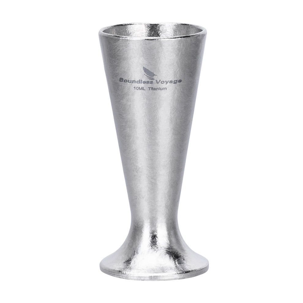 Boundless Voyage 10ml Titanium Mini Shot Glass | Ultralight Pocket Whi ...